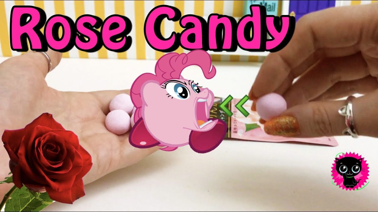 Tasting Japanese Rose Candy! Kracie FUWARINKA Beauty Rose Candy ...