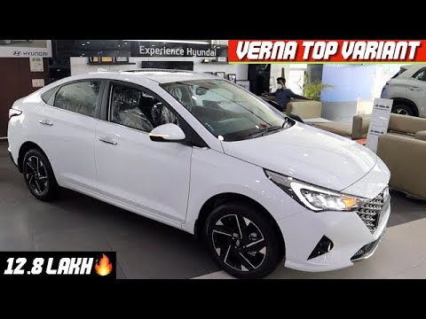 HYUNDAI VERNA 2021 TOP MODEL - Walkaround Review | Verna SX O 2021 ...