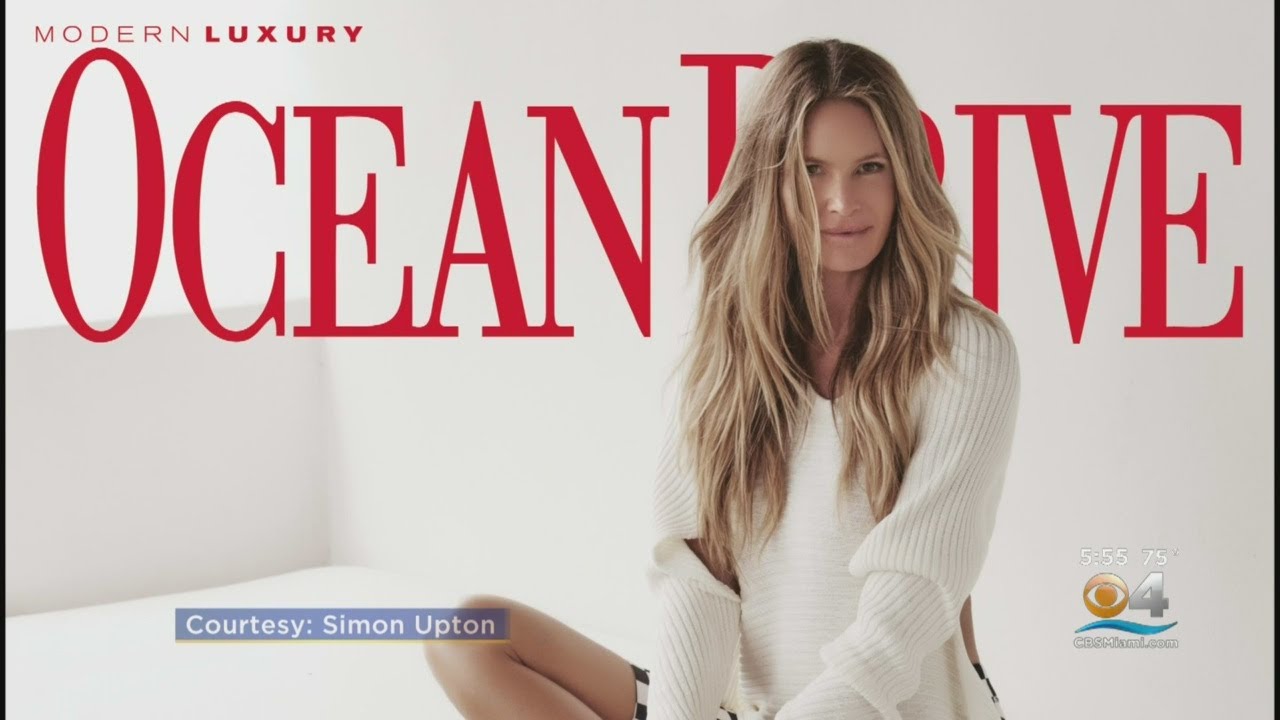 Legendary Supermodel Elle Macpherson On The Cover Of Ocean Drive ...