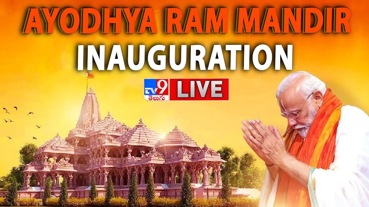 Ayodhya Ram Mandir LIVE Updates - TV9 USA - YouTube