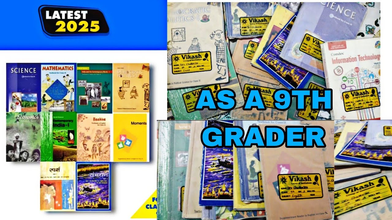 CLASS- 9TH SESSION : 2025-2026 ALL NCERT BOOKS REVIEW #cbse #cbseboard ...