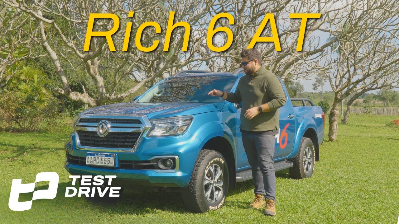 ZNA RICH 6 AT en Off-road | Test Drive Paraguay - YouTube