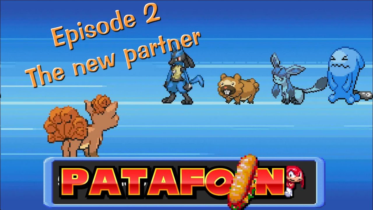Patafoin's life in Pokemon #2 The new partner. Pokemon sprite animation ...