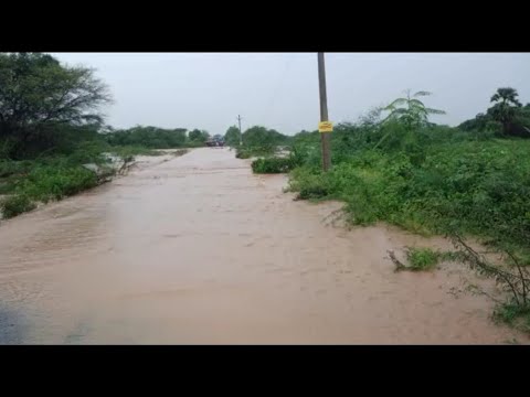 యాడికి నుంచి బుగ్గ వెళ్లే రోడ్డులో నిట్టూరు వంక వద్ద ఈ ఉదయం పరిస్థితి ...