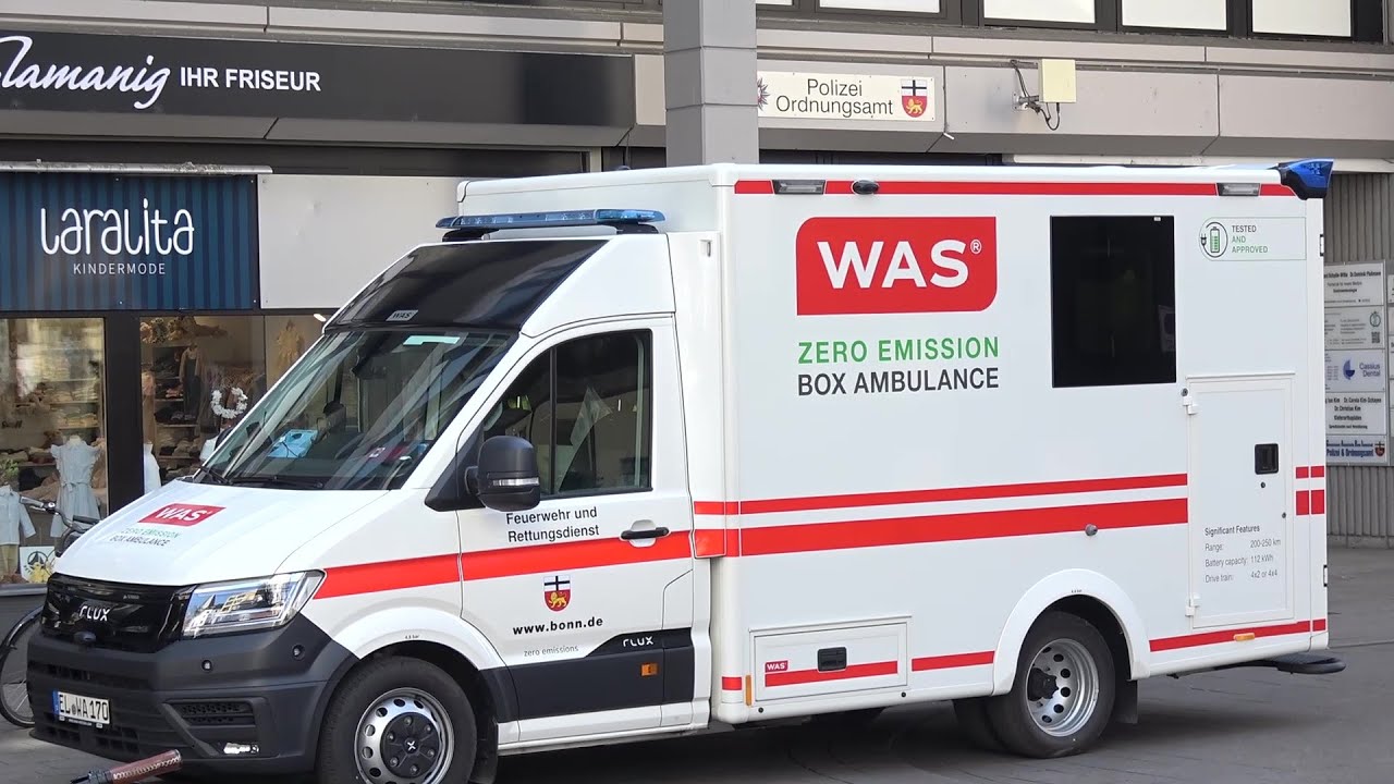 WAS-Test-E-RTW im Einsatz bei behandlungsbedürftiger Person nach ED ...