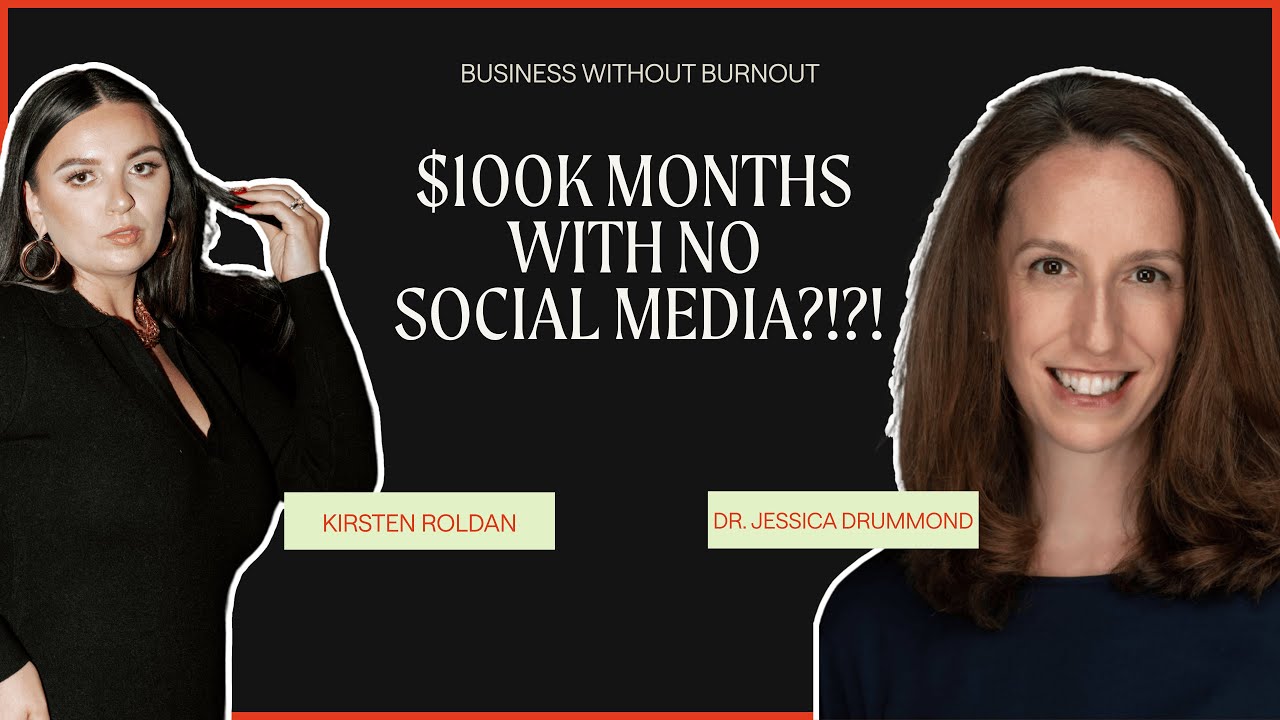 $100K Months with No Social Media?! How Dr. Jessica Scaled with Email ...