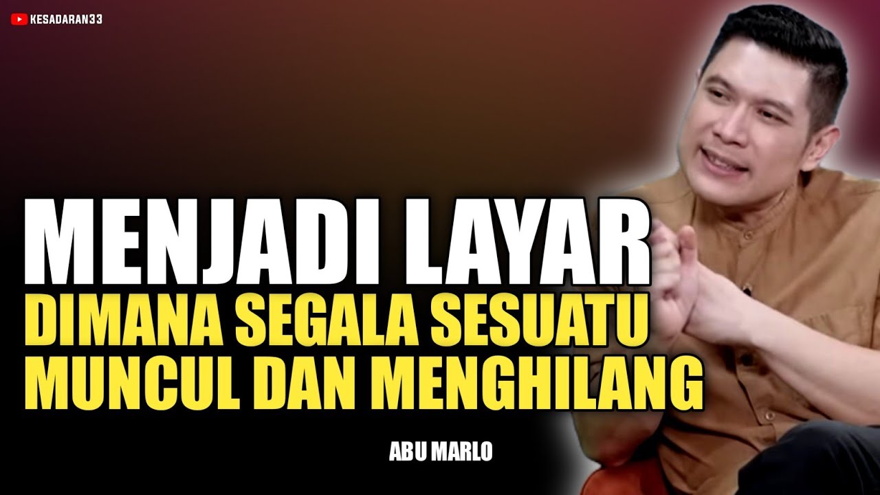 💥 HIDUP PENUH DENGAN BERKESADARAN - Abu marlo - YouTube