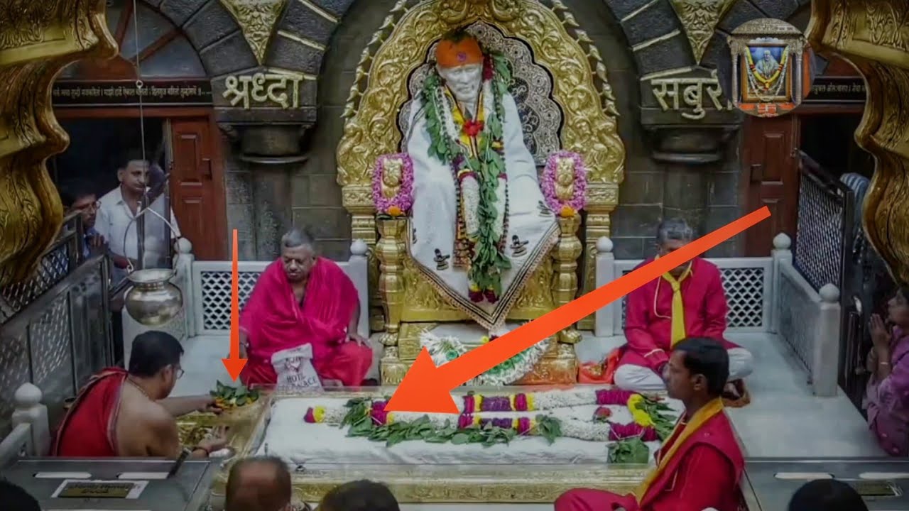 Sai baba aarti | Saibaba Morning aarti Darshan🤍 | 05-09-23 | Shirdi ...
