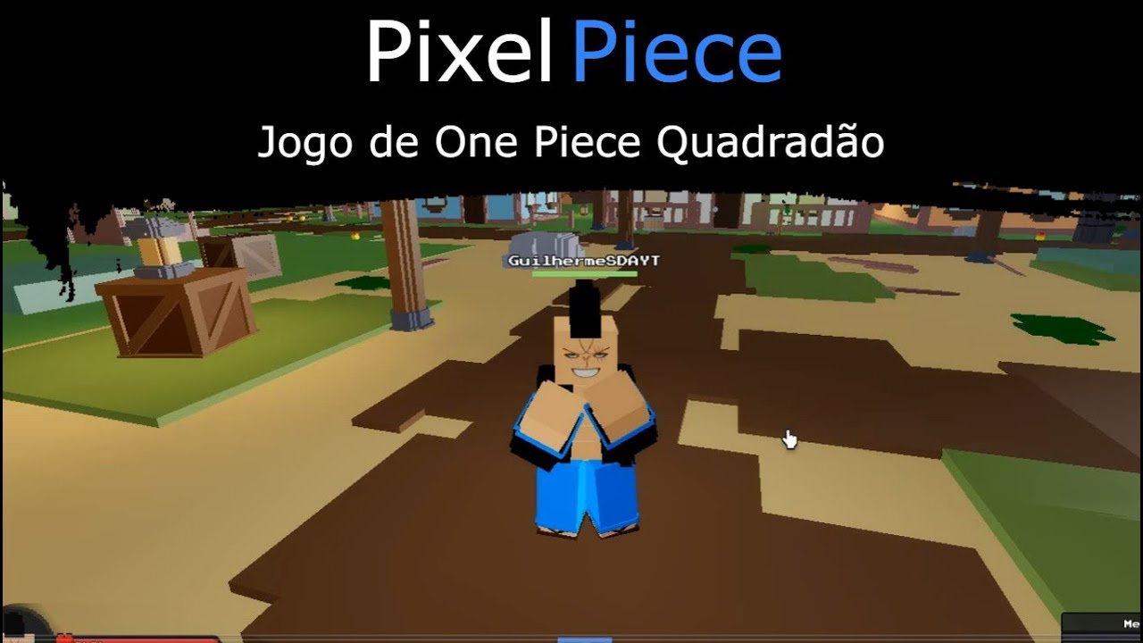 Pixel Piece jogo de One Piece quadradão - YouTube