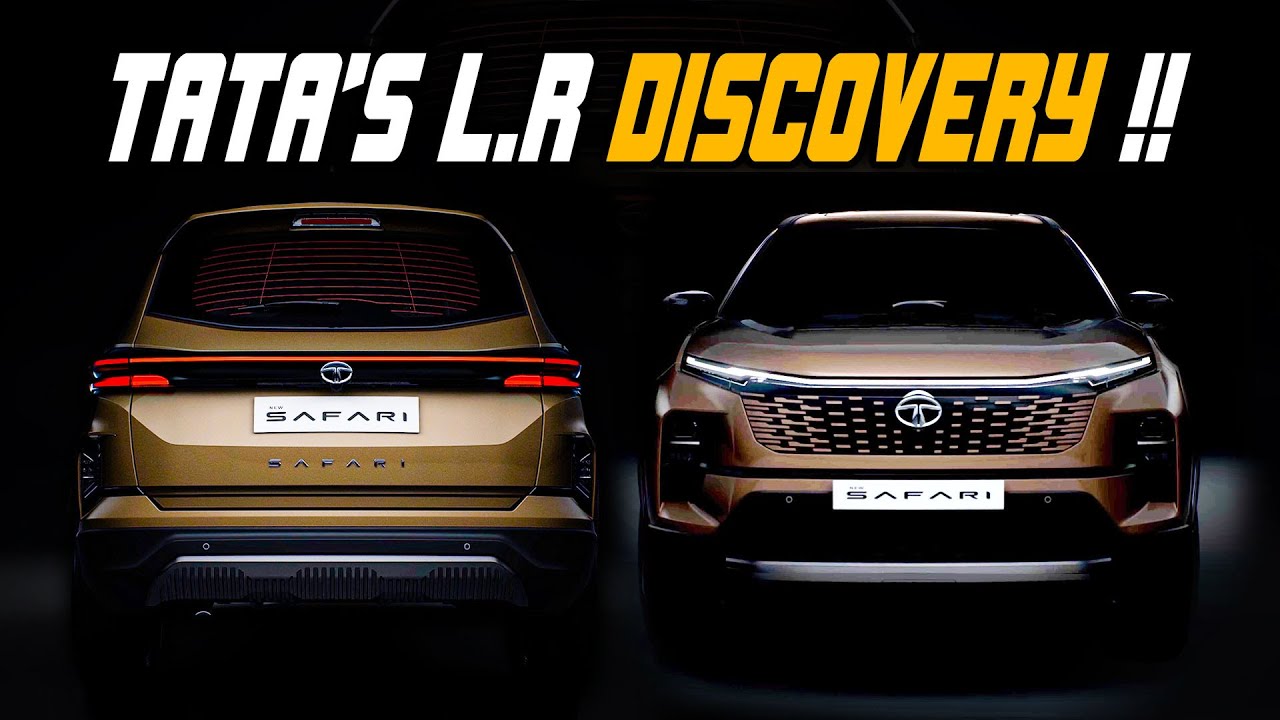 2023 Tata Harrier and Safari Facelift are exact copies of Land Rover ...