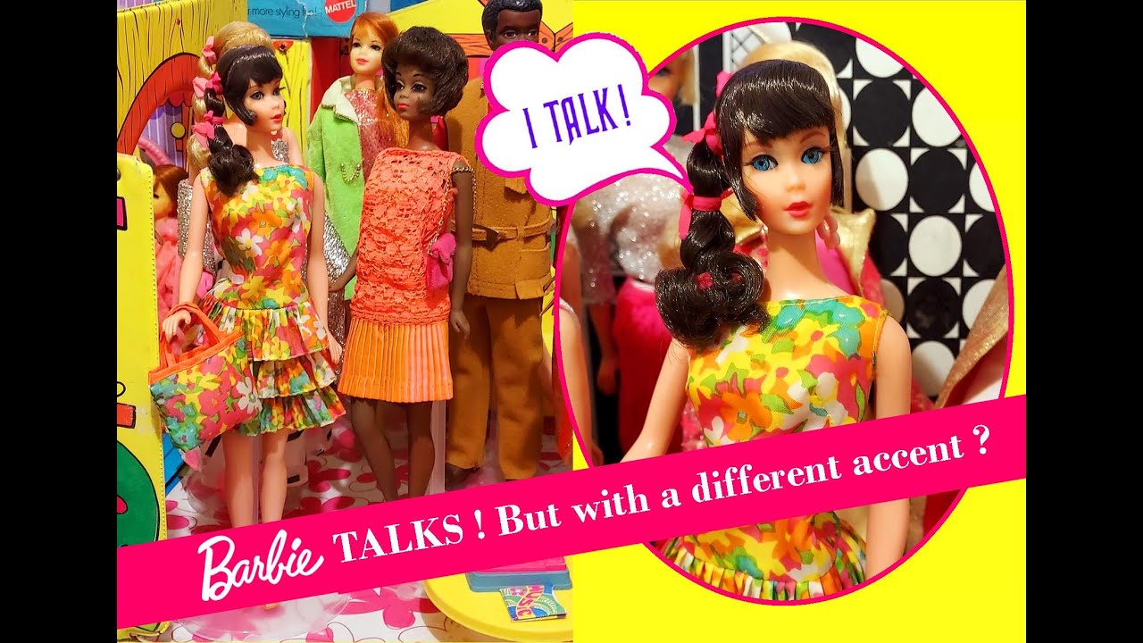 BARBIE TALKS! But with a different accent?? - YouTube