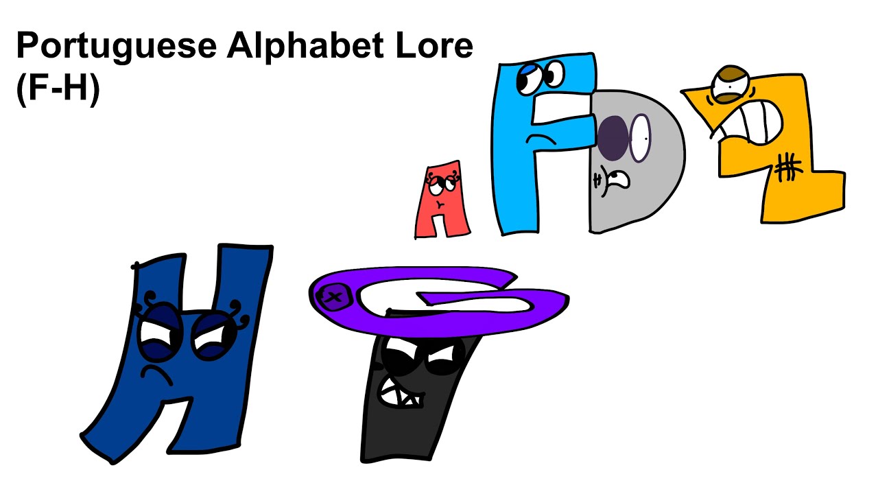 Portuguese Alphabet Lore (Conhecimento Alfabético) - Part 3 - YouTube