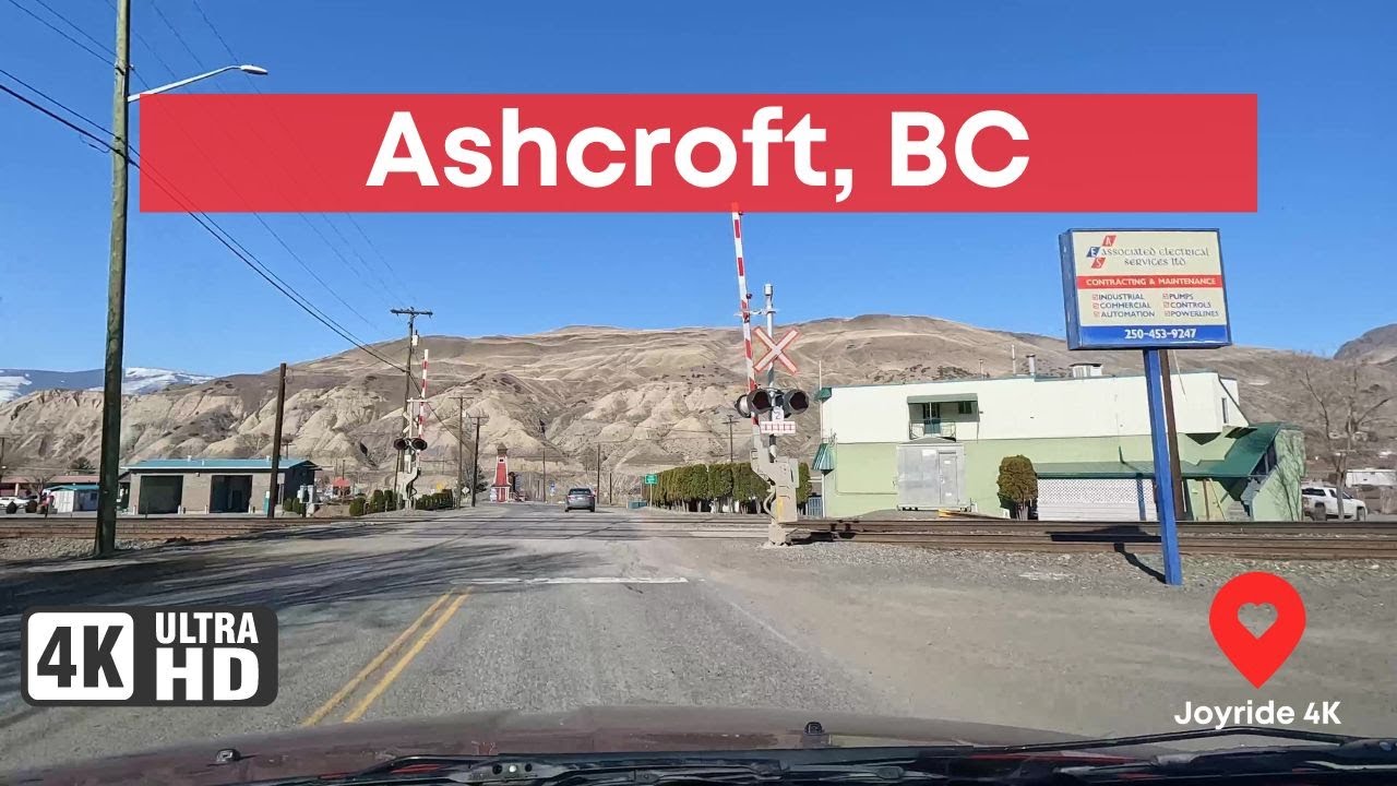 Ashcroft, BC [4K] Dashcam - YouTube