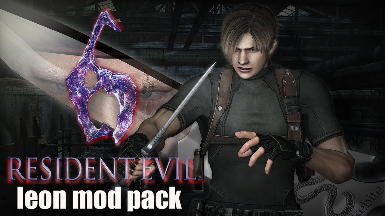 resident evil 6 leon mod pack - YouTube