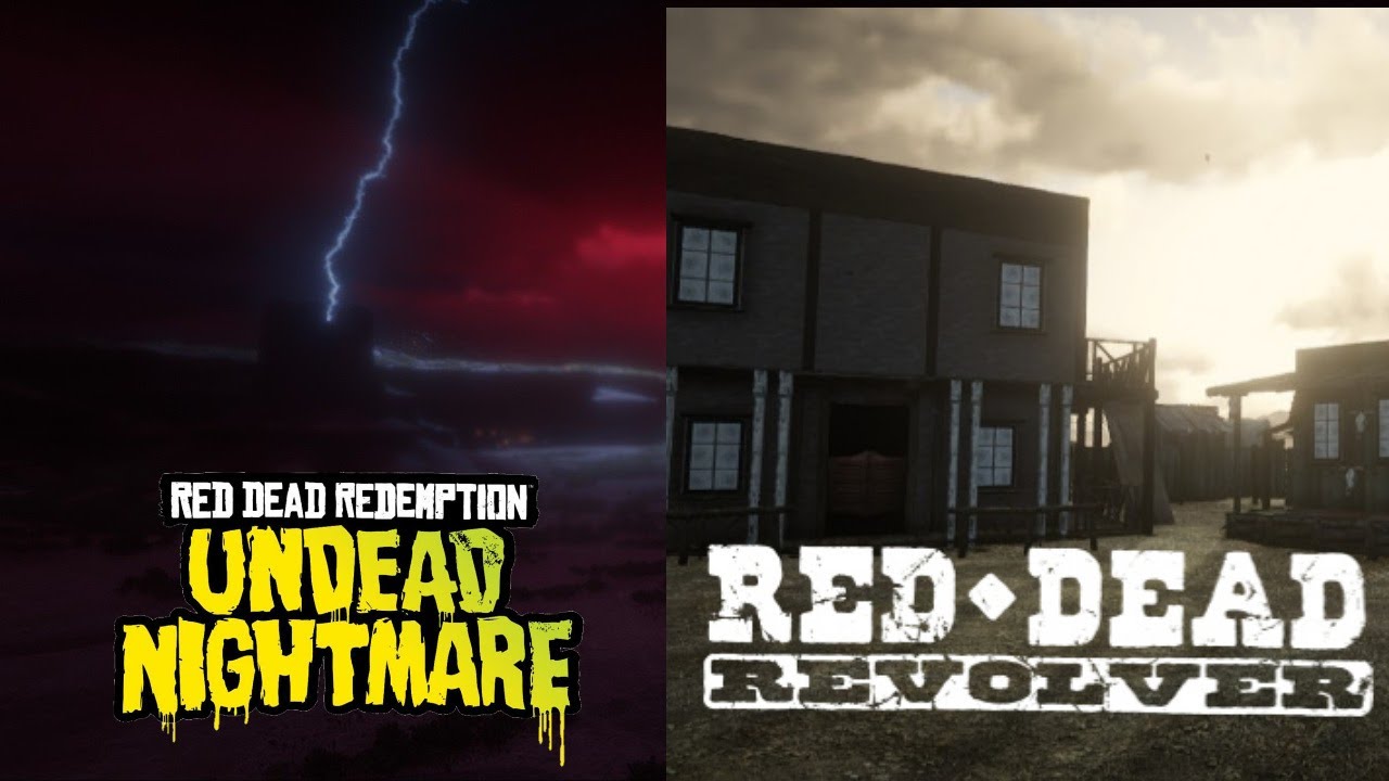 Widow's Patch and Undead Nightmare 2 (RDR2 MODS) - YouTube