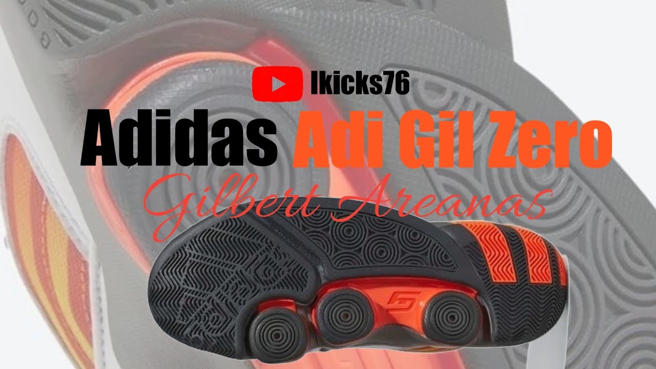 Gilbert Arenas Adidas Agent Gil Restomod Detailed Look - YouTube
