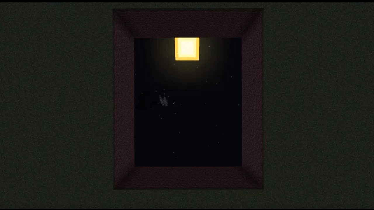 MineCraft hole - YouTube