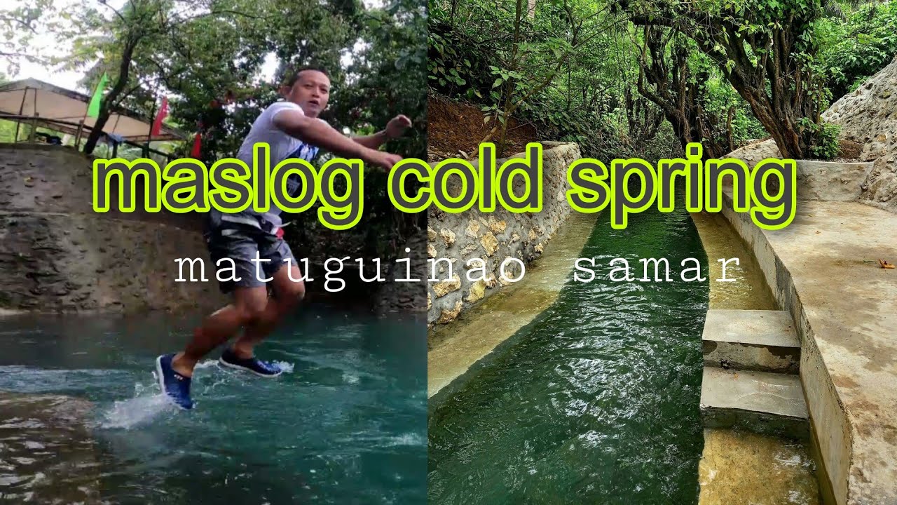 Naligo kami sa maslog|MASLOG COLD SPRING|MATUGUINAO SAMAR|BUHAY PROBINSYA - YouTube