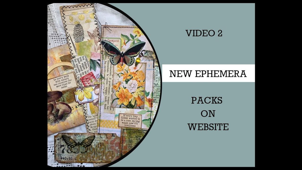 NEW EPHEMERA packs on Website. - YouTube