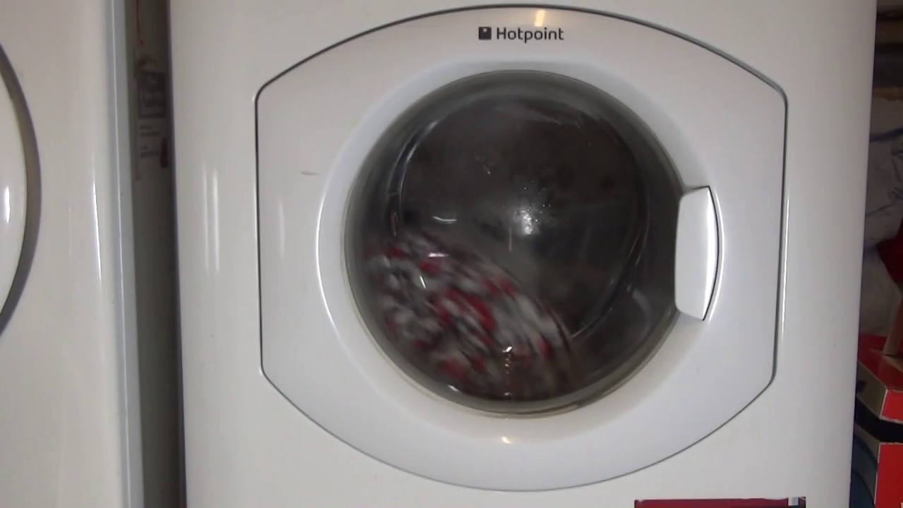 Hotpoint First Edition HVL211 : Program H : Acrylics 40'c + Quick wash ...