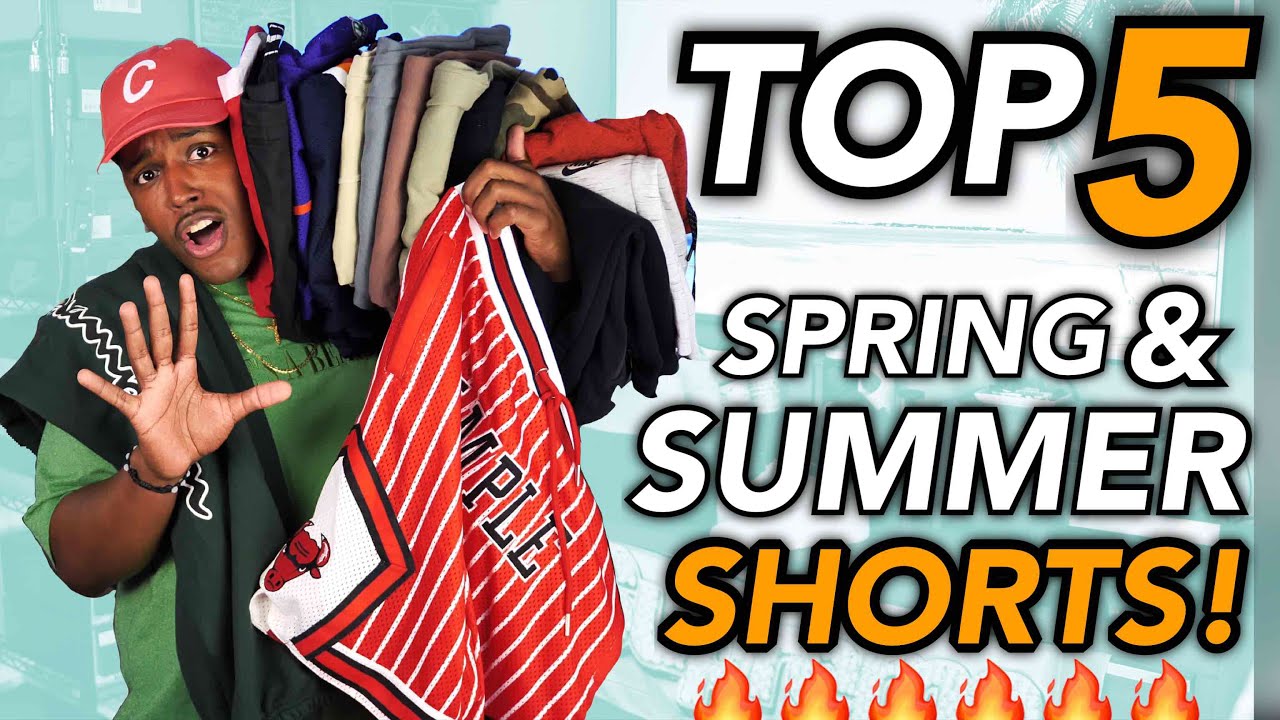 TOP 5 SHORTS FOR SPRING AND SUMMER! (AND WHERE TO BUY THEM) - YouTube