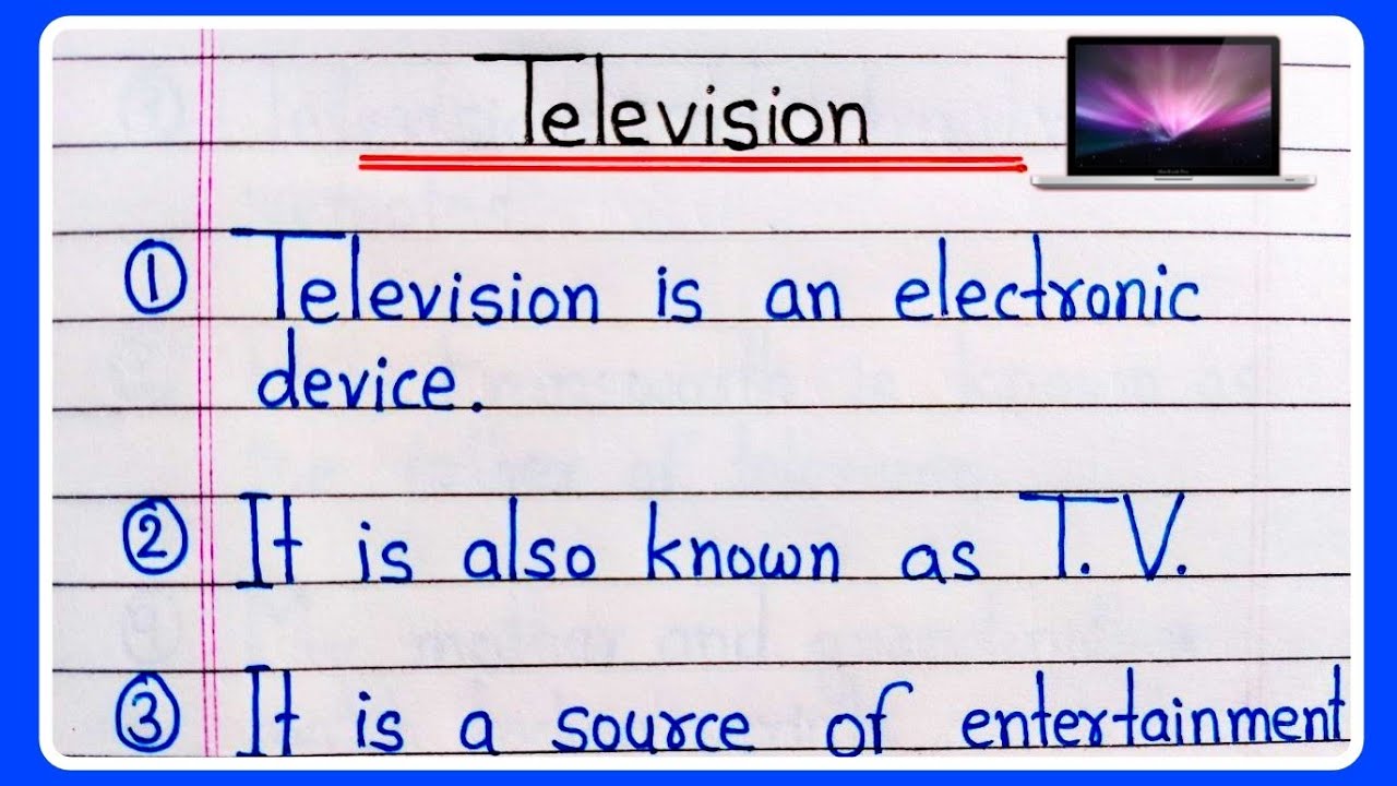 10 lines on Television in English | Essay on Television 10 lines ...
