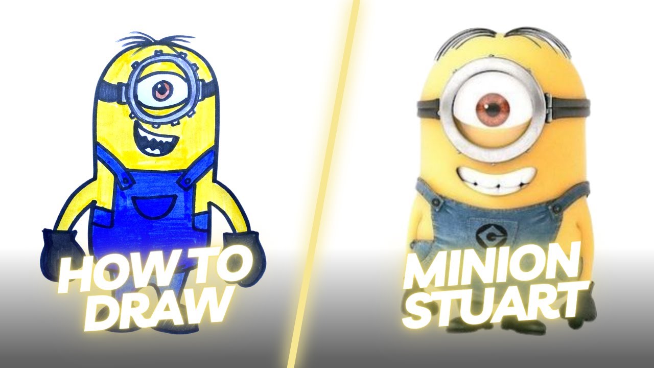How to Draw Stuart | Minions - YouTube