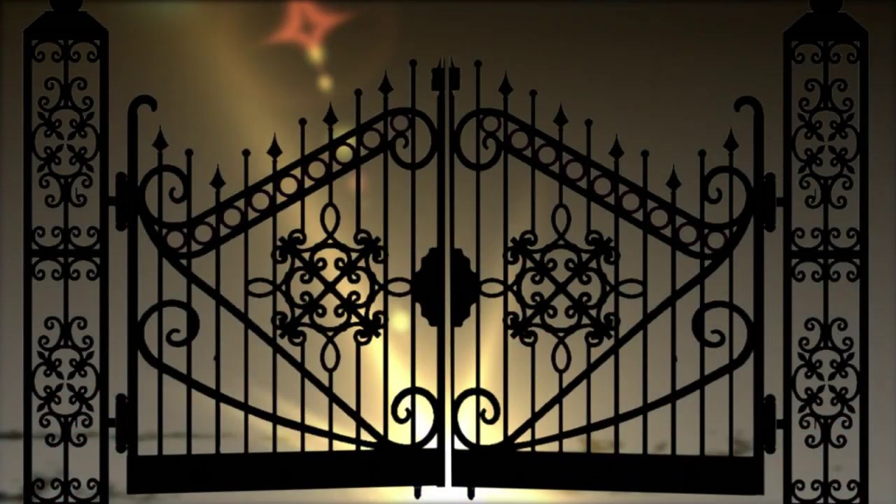 Heavenly Gate - Open & Close with Light Flares - AE - YouTube