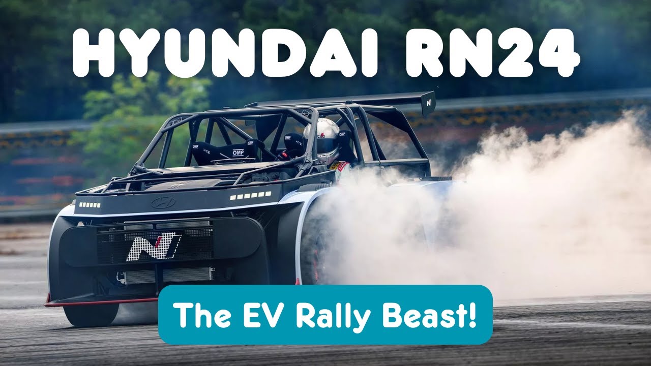 Hyundai RN24 │ The EV Rally Beast! #hyundai2024 - YouTube