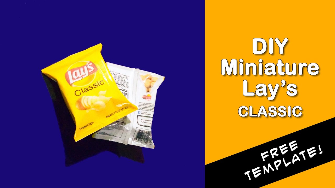 DIY Miniature Lay's Classic - YouTube