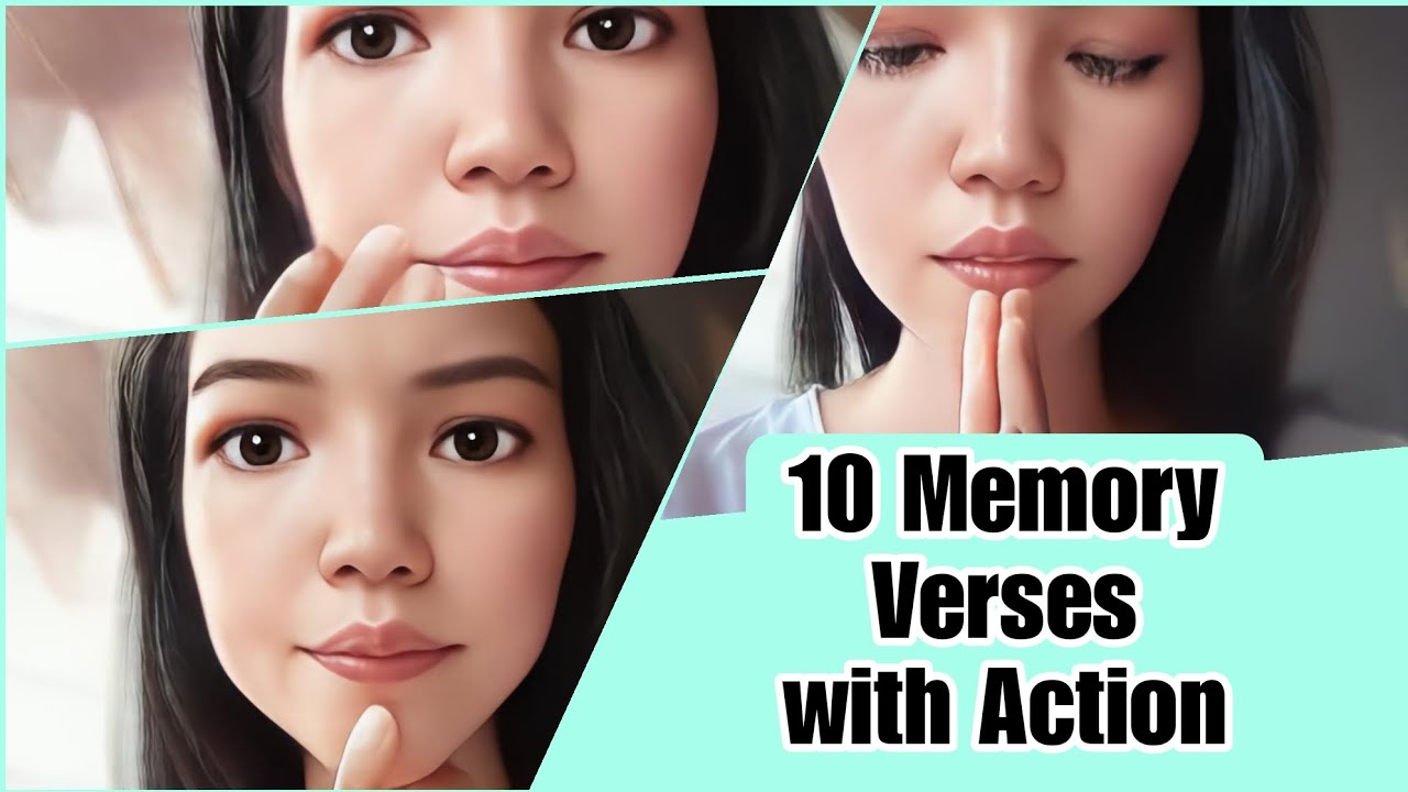 10 Memory Verses with Action - YouTube