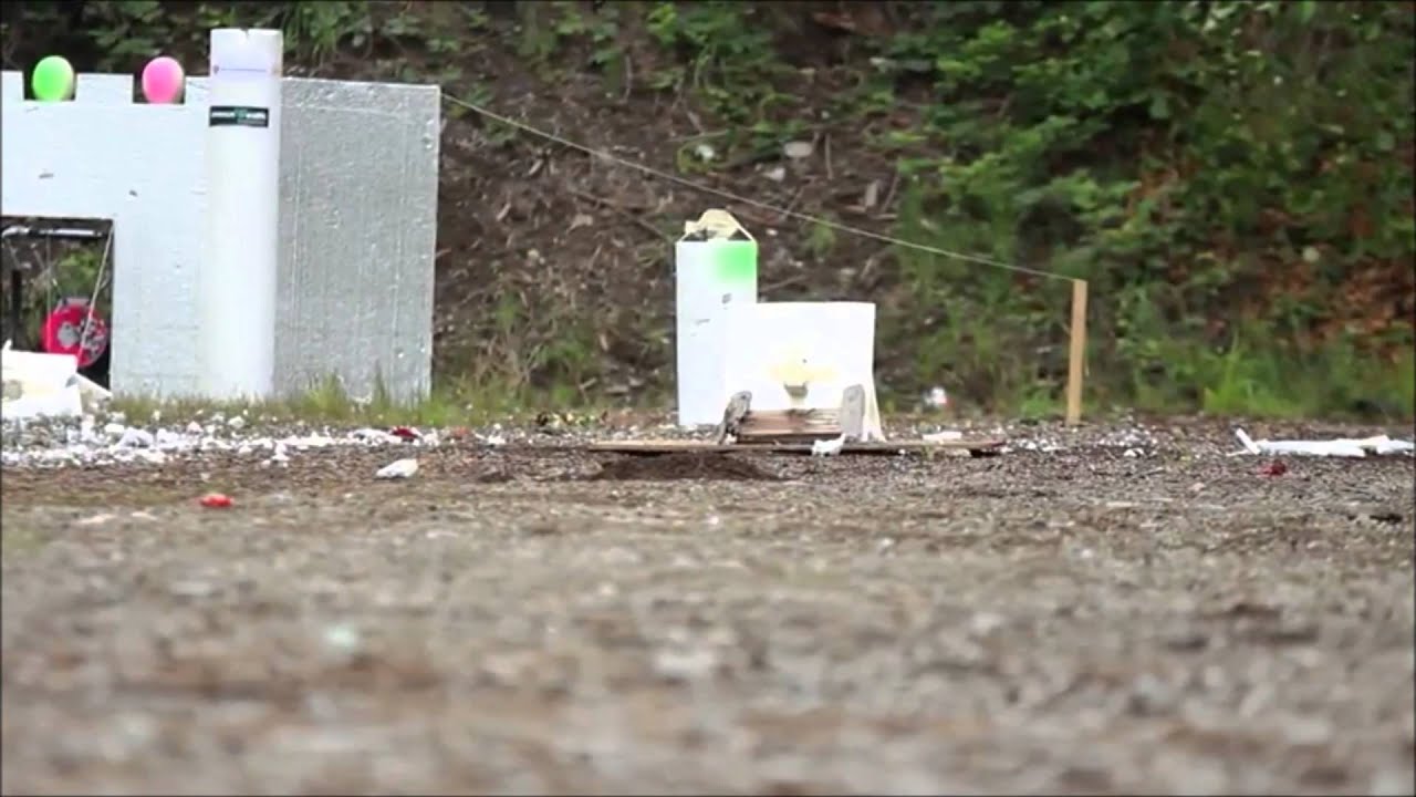 Gryphon Energetics Exploding Binary Target - YouTube