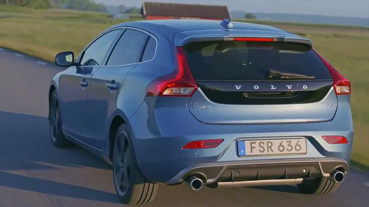 2016 Volvo V40 R Design Driving Video | AutoMotoTV - YouTube