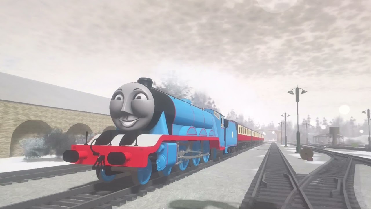 gordon the No4 big blue engine - YouTube