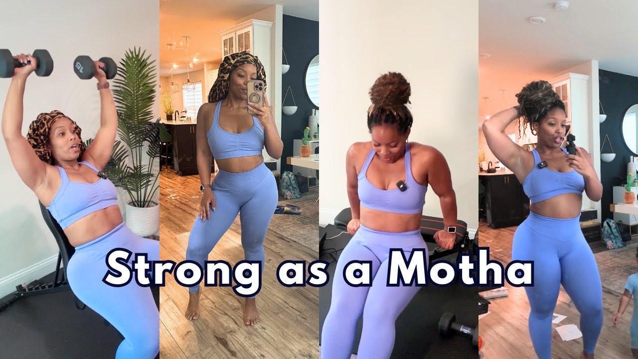 How to Stay Fit When Mom Life Gets CRAZY (2 Kids at Home!) - YouTube