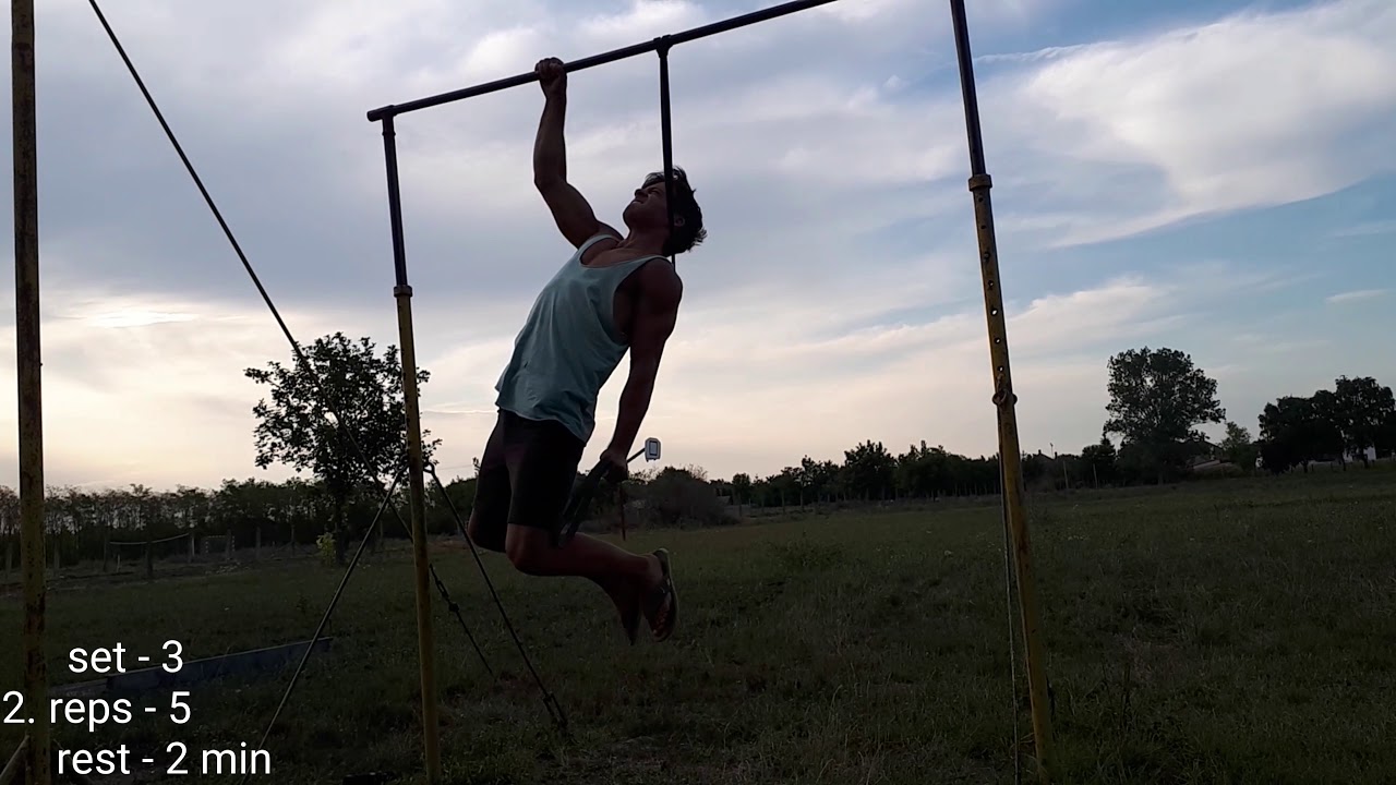 One Arm Pull Up tutorial - YouTube