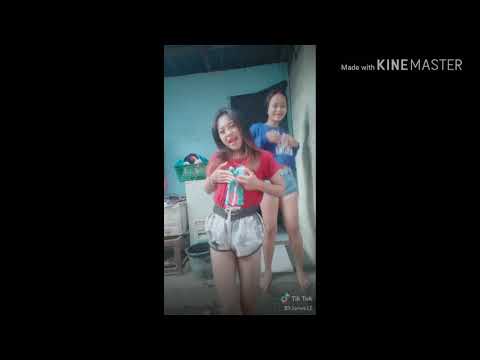 GOYANG HEBOH tik - tok sambil pegang susu !