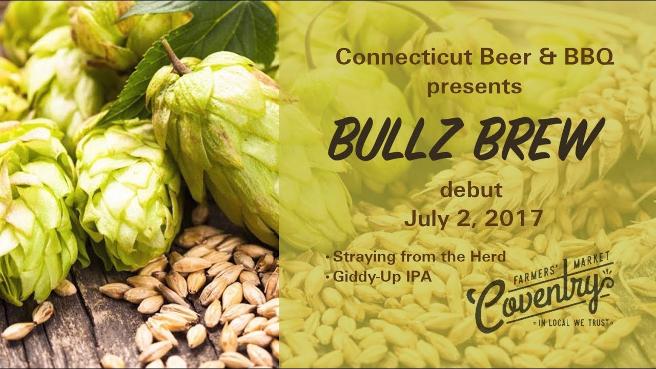 Bullz Brew Debut at Coventry Market (Craft Beer at its Best) - YouTube