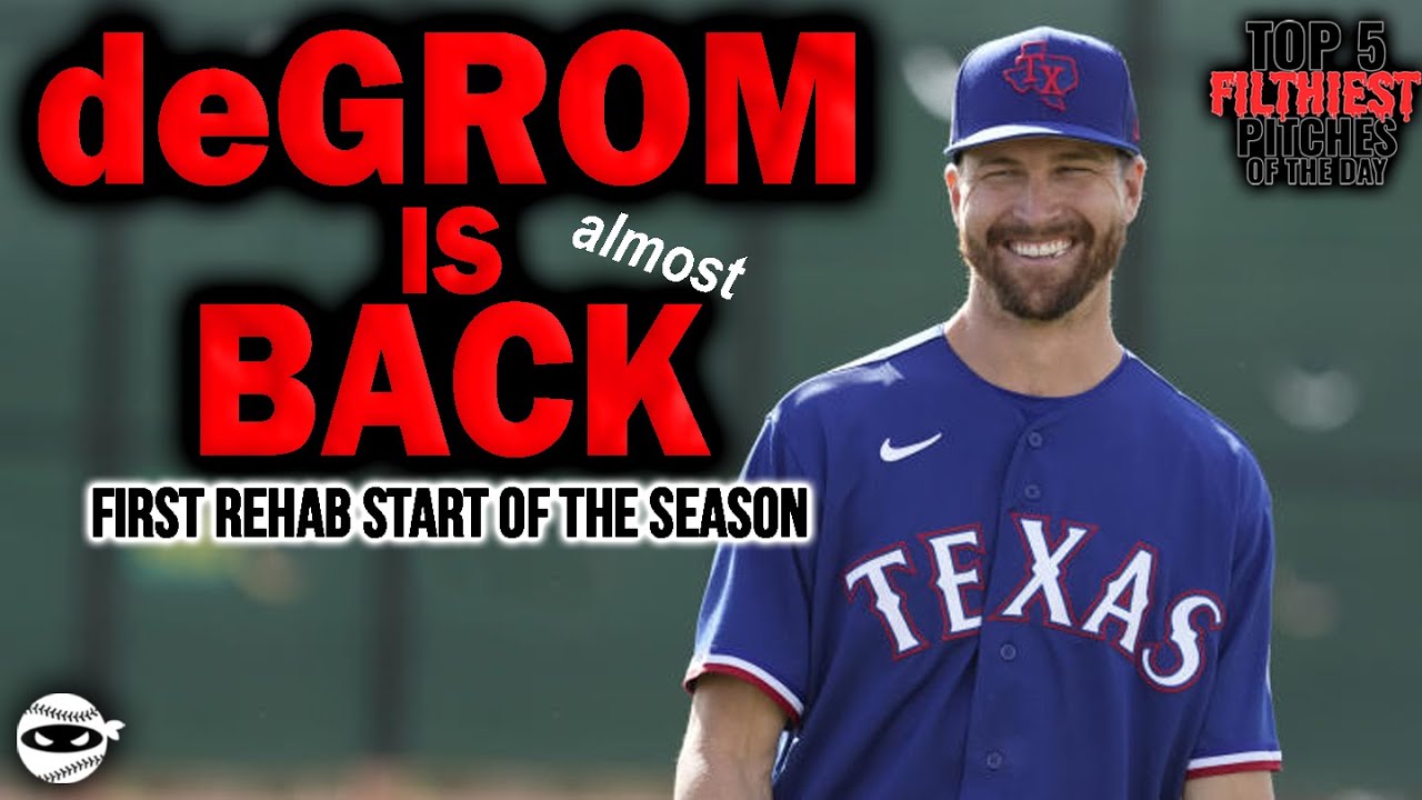 100 mph Heat and Wicked Sliders: Jacob deGrom makes his 1st Rehab Start ...