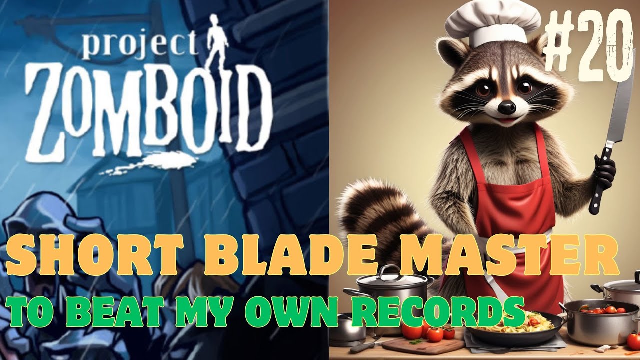 Knife master to break my records in Project Zomboid - on a road to ...