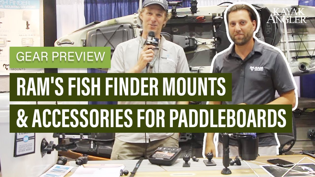 RAM's Fish Finder Mounts & Accessories For Paddleboards | SUP Fishing ...