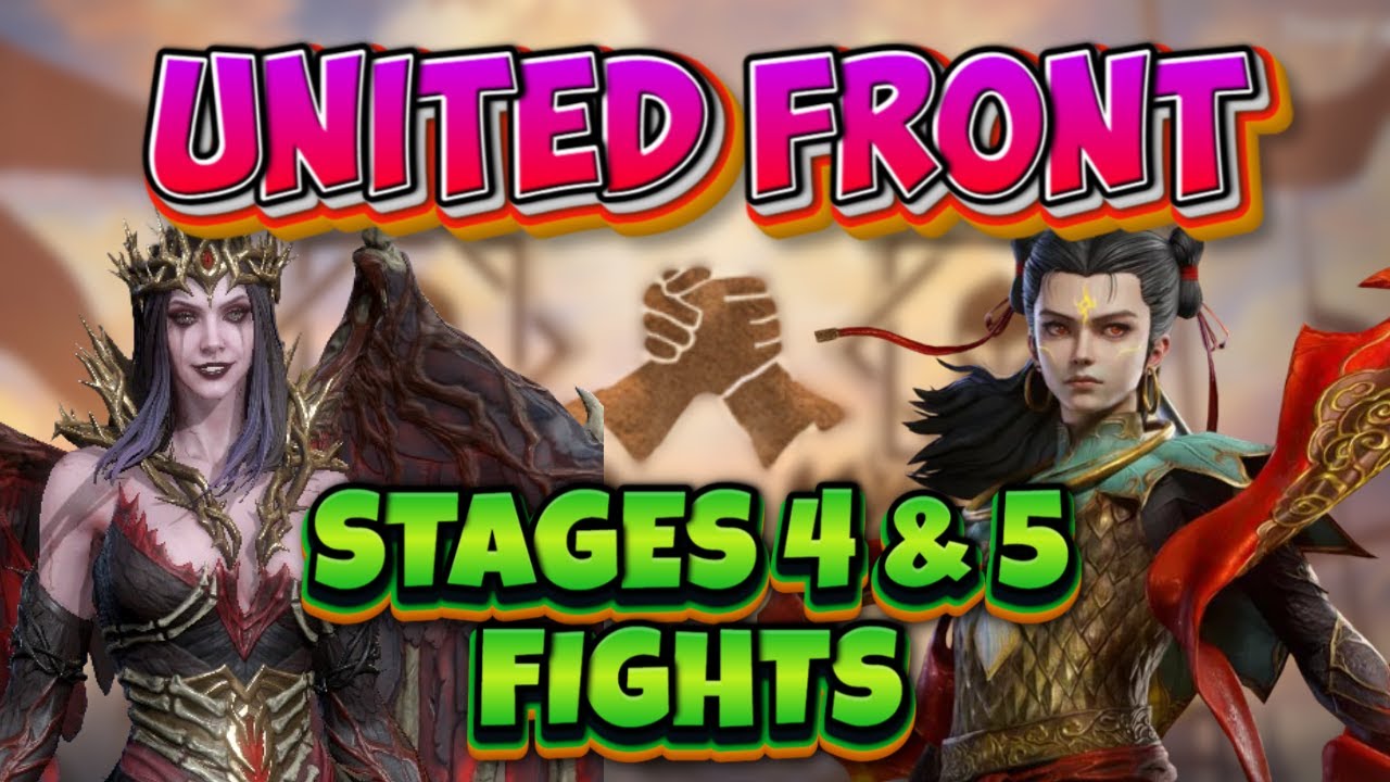 United Front - New Map Stages 4 & 5 - My Team & Strategy | Watcher Of ...