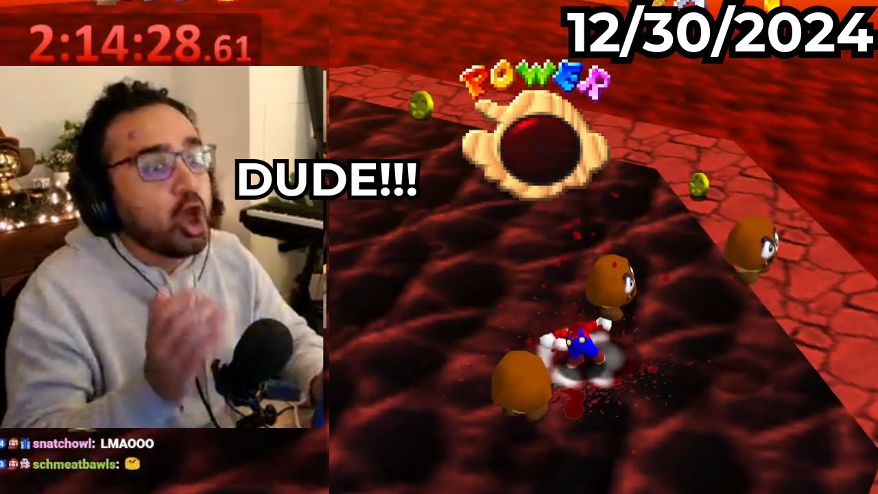 Squeex crashes out playing Mario 64 Gore/Hard Mode (Stream Highlights ...