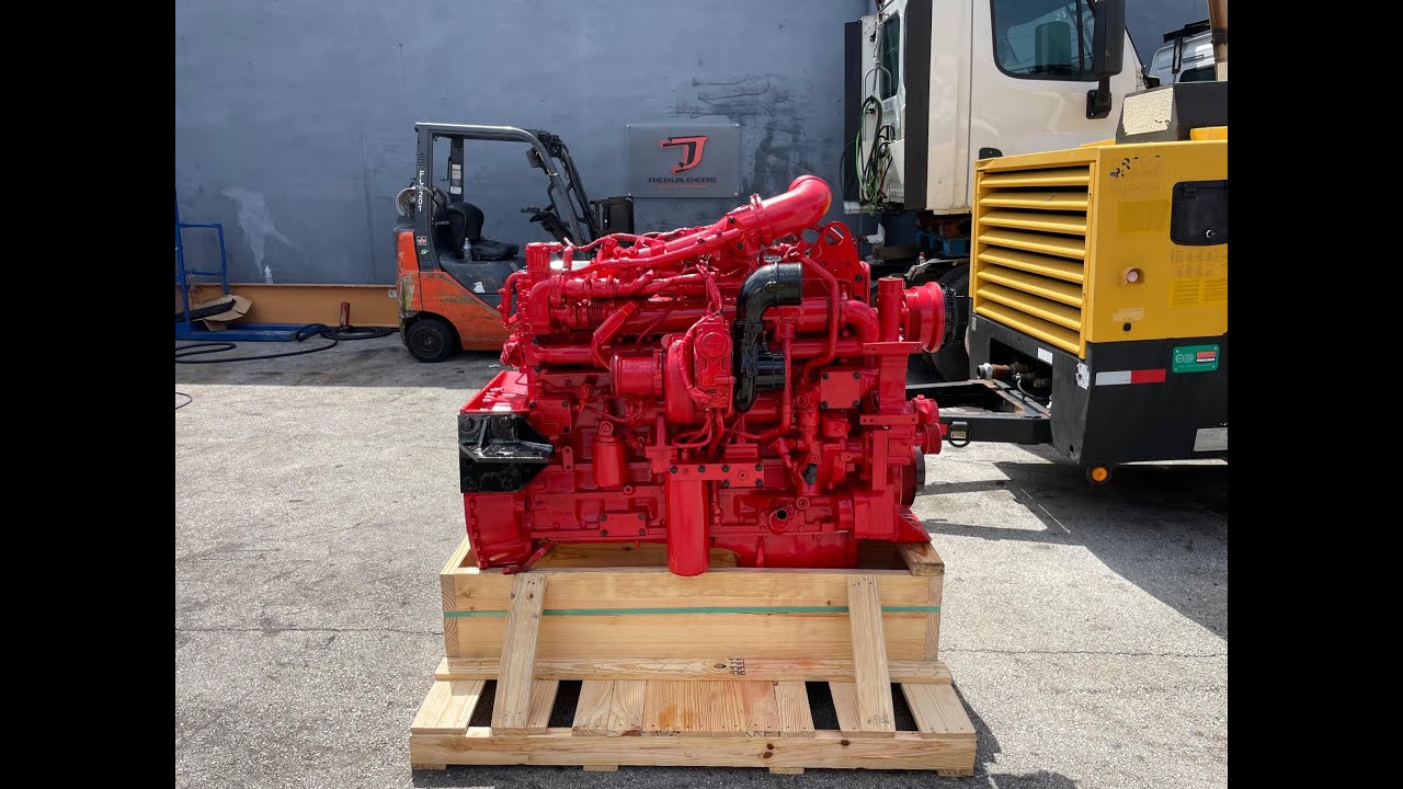 2009 Cummins ISM Diesel Engine for sale EPA07 CM876 test run ...