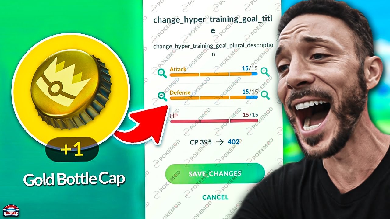 HUGE UPDATE: Bottle Caps & Hyper Training in Pokémon GO - YouTube