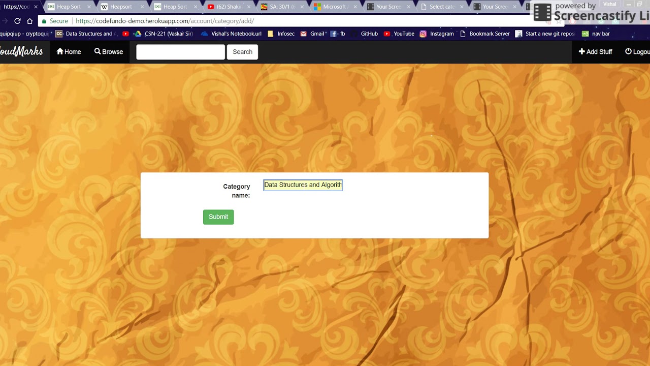 CodeFunDo-CloudMarks by Team KranX - YouTube