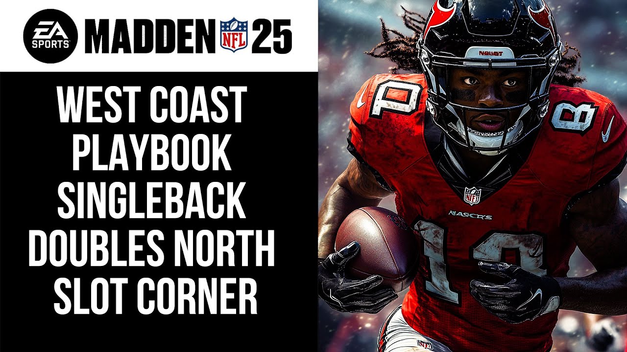 West Coast Playbook Singleback Doubles North Slot Corner - YouTube