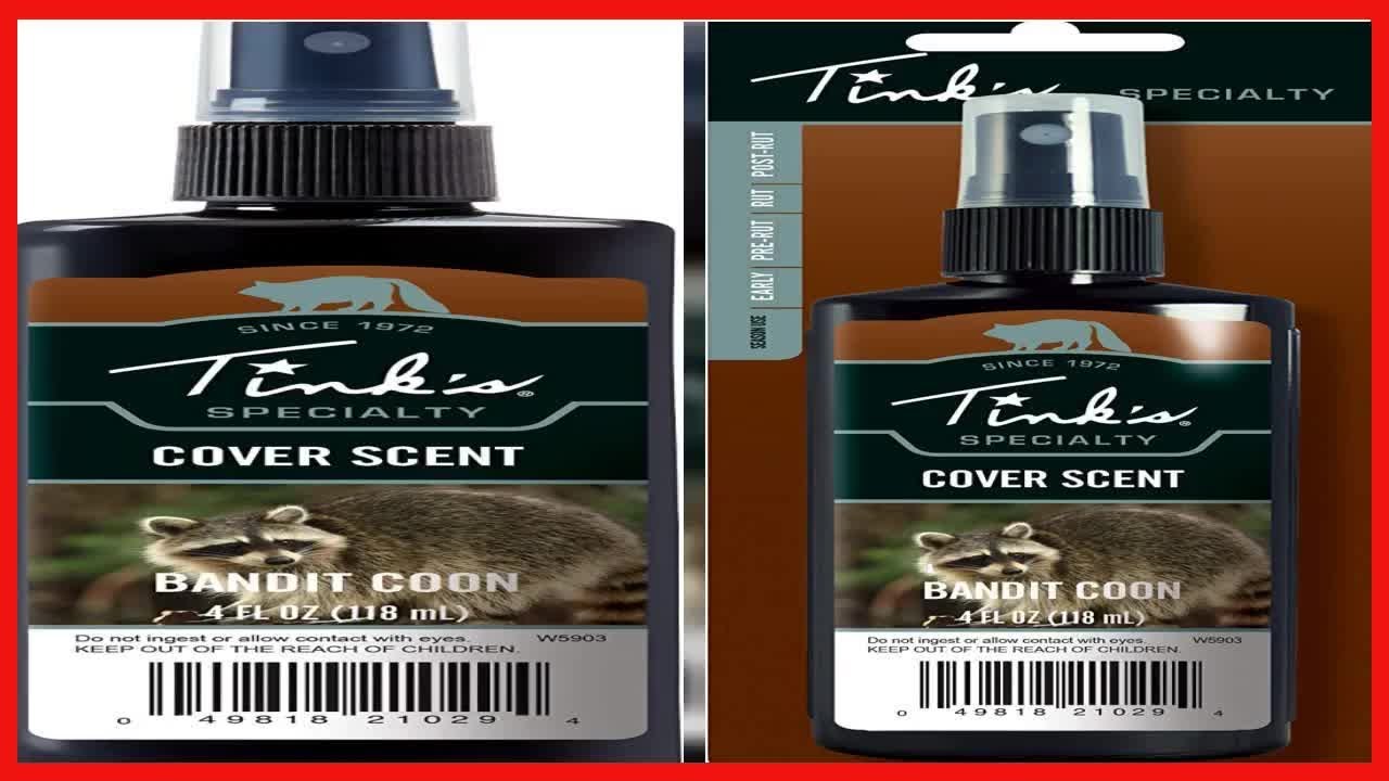 Tinks W5903 Bandit Coon Power Cover, 4-Ounce - YouTube