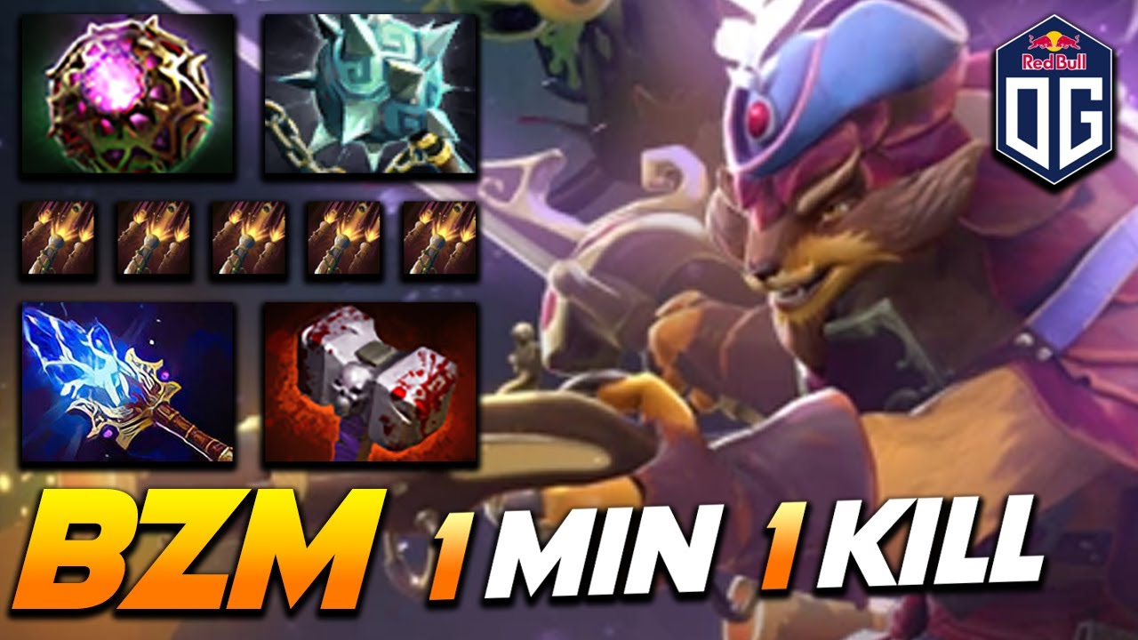 OG.bzm Pangolier 34 Frags - 1 MIN 1 KILL - Dota 2 Pro Gameplay [Watch & Learn] - YouTube