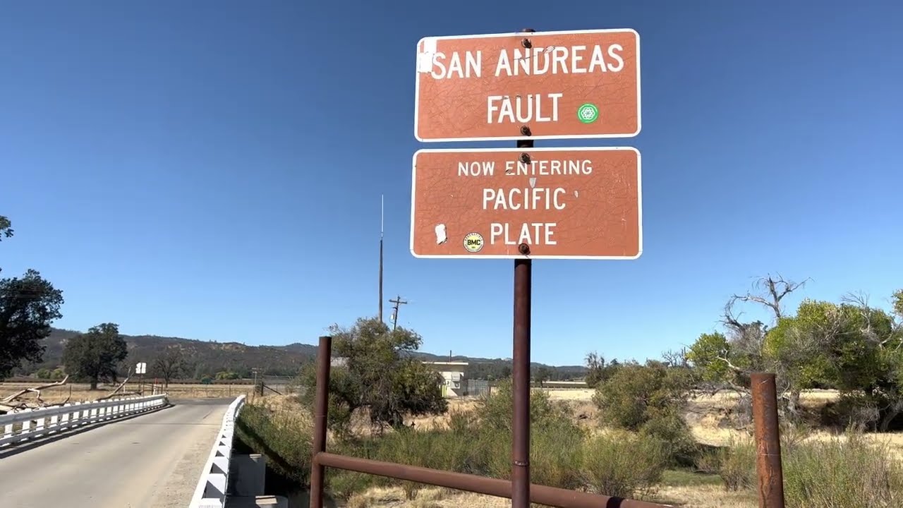San Andreas Fault Road